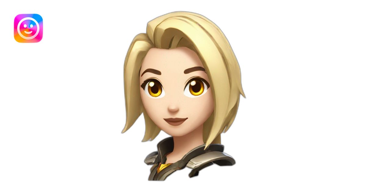 overwatch mercy emoji | AI Emoji Generator