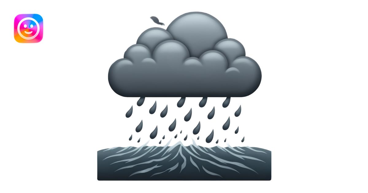 Storm Scene emoji | AI Emoji Generator