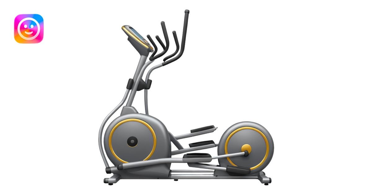 elliptical machine emoji | AI Emoji Generator