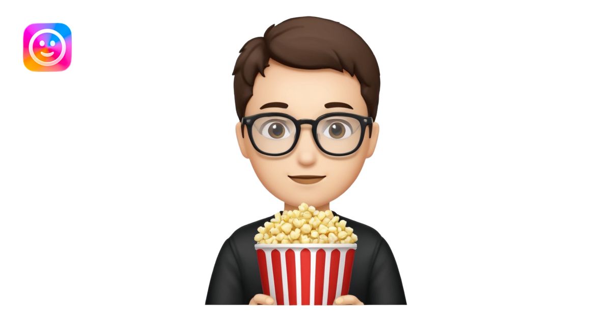 person watching a movie emoji | AI Emoji Generator