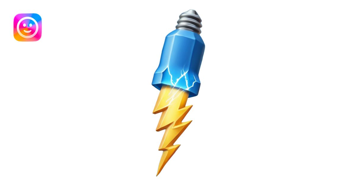 electricity emoji | AI Emoji Generator
