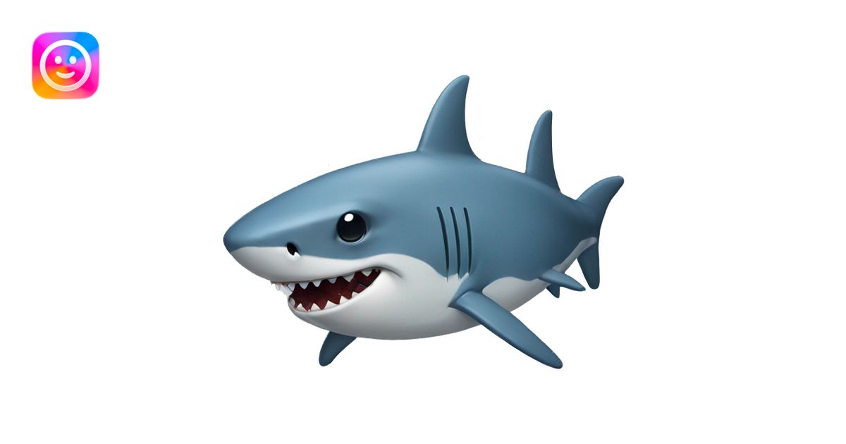sad shark emoji | AI Emoji Generator