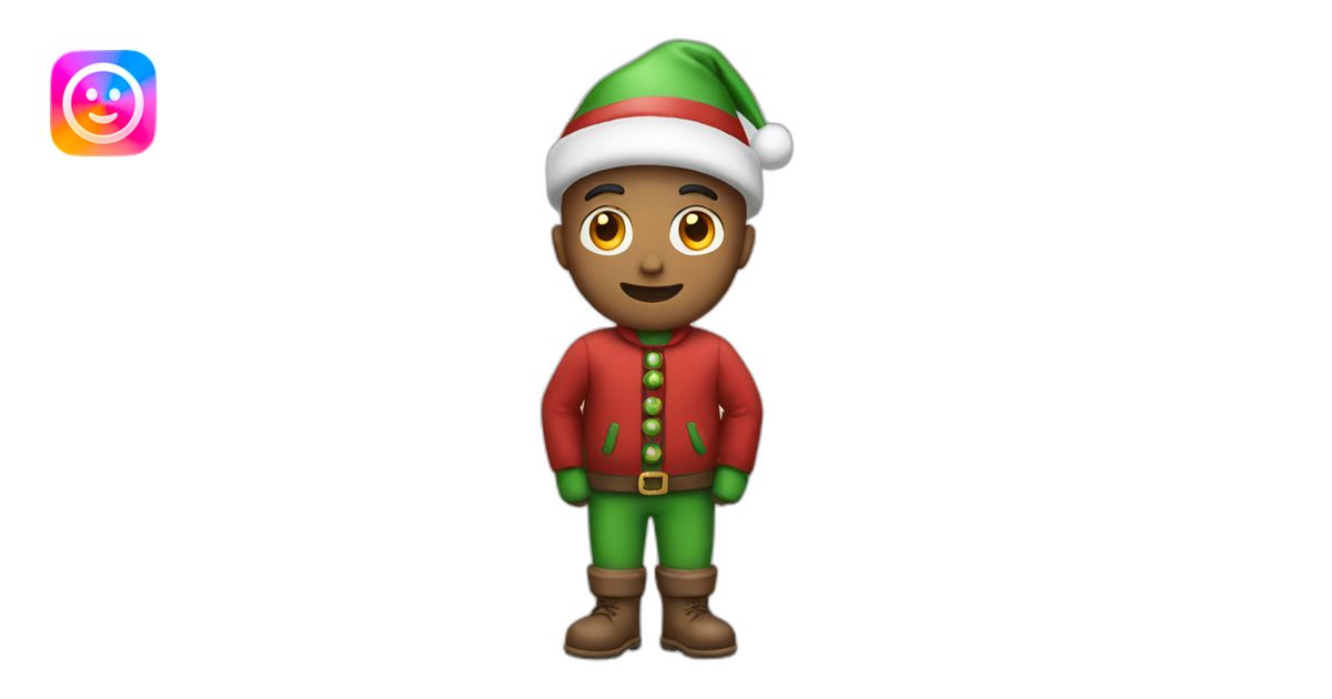 full body christmas character emoji | AI Emoji Generator