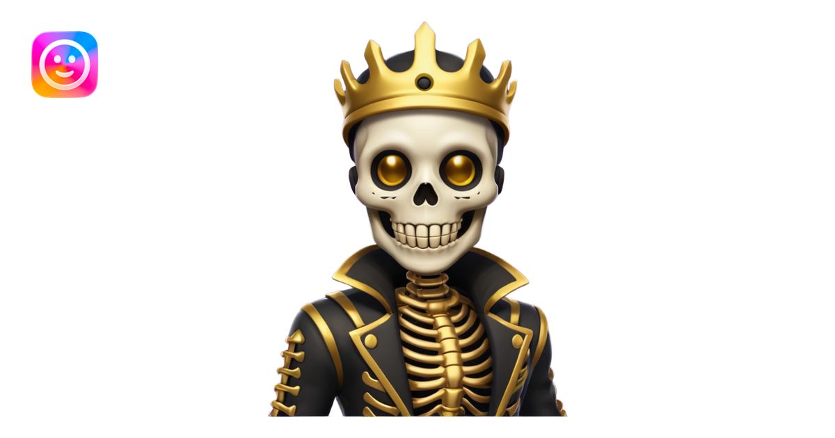 creame un emote de la skin Inferno Skeleton Balvin de fortnite emoji ...