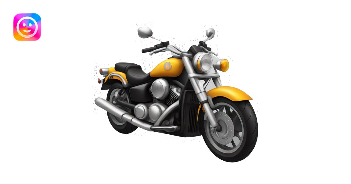 motorcycle emoji | AI Emoji Generator