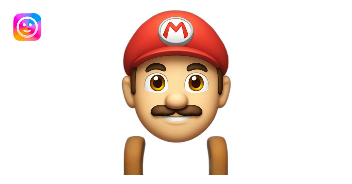 mario emoji | AI Emoji Generator