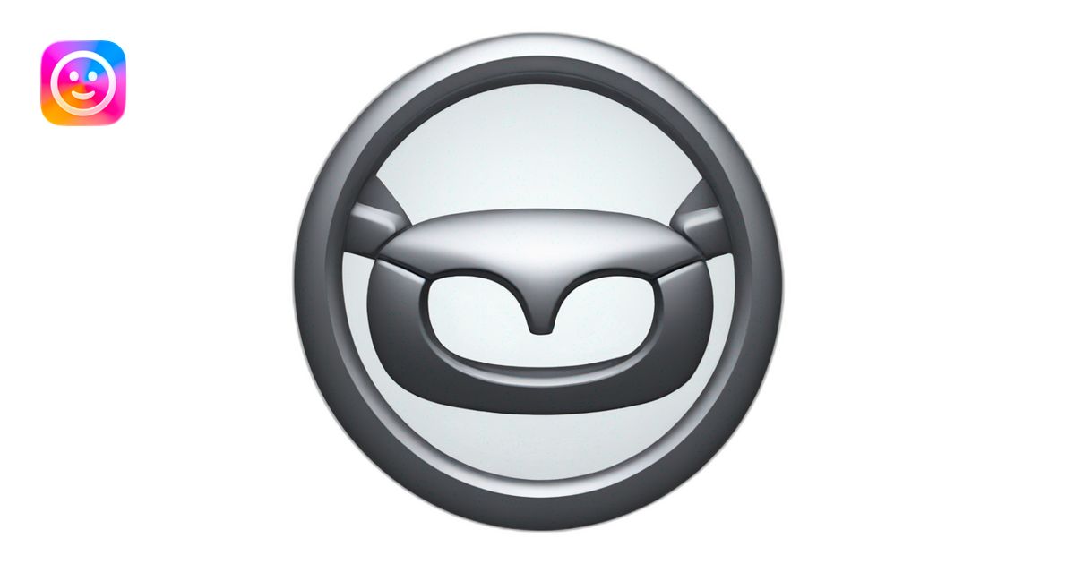Mazda emblem emoji | AI Emoji Generator