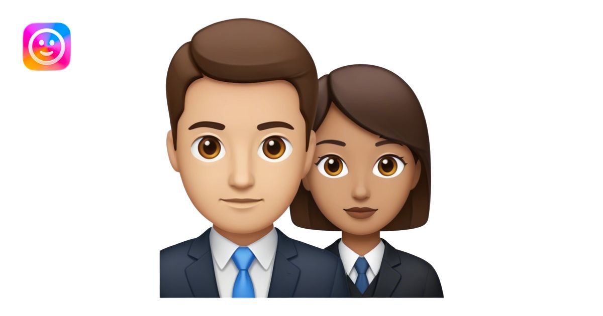 Manager and an AI Agent. emoji | AI Emoji Generator