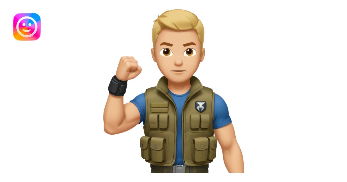 Mark from "G-force" doing fist pump. emoji | AI Emoji Generator