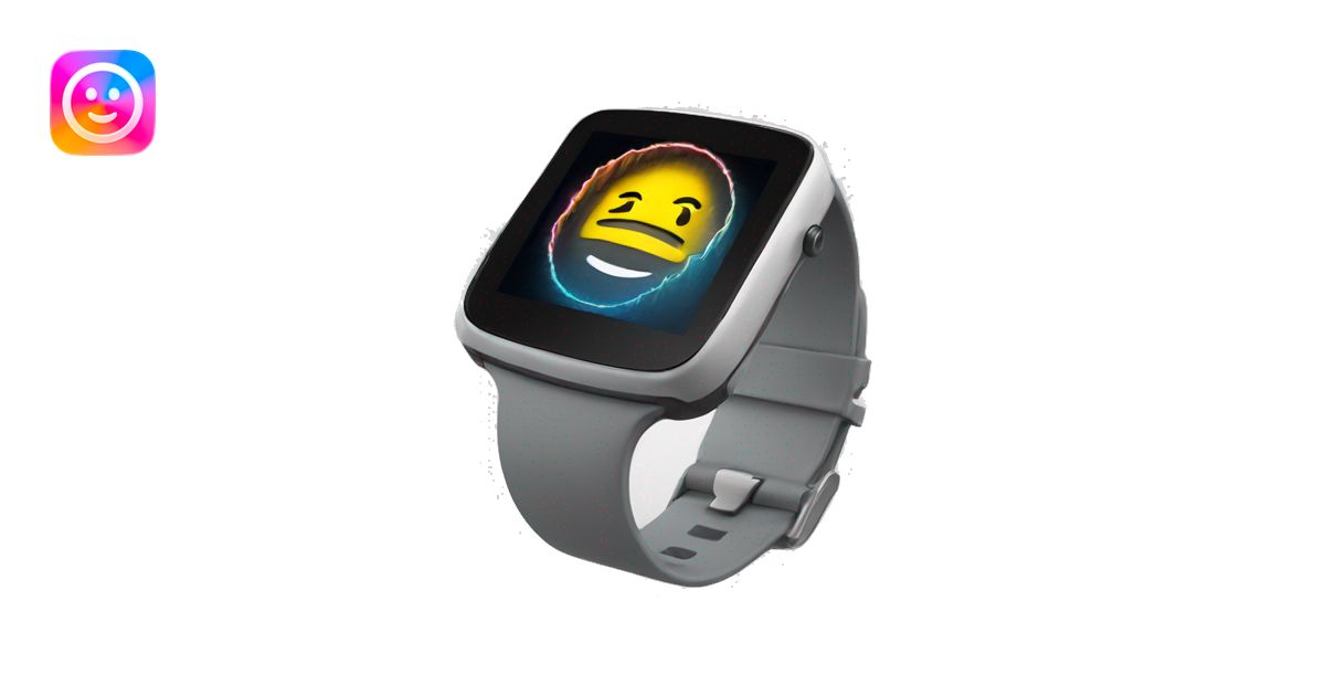 smartwatch emitting sound waves emoji | AI Emoji Generator
