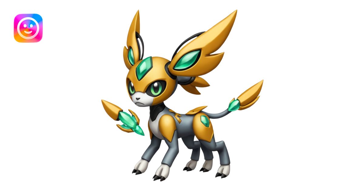 Meloetta-Wargreymon-Trico-Pokémon-Fakémon-fusion-hybrid-creature emoji ...