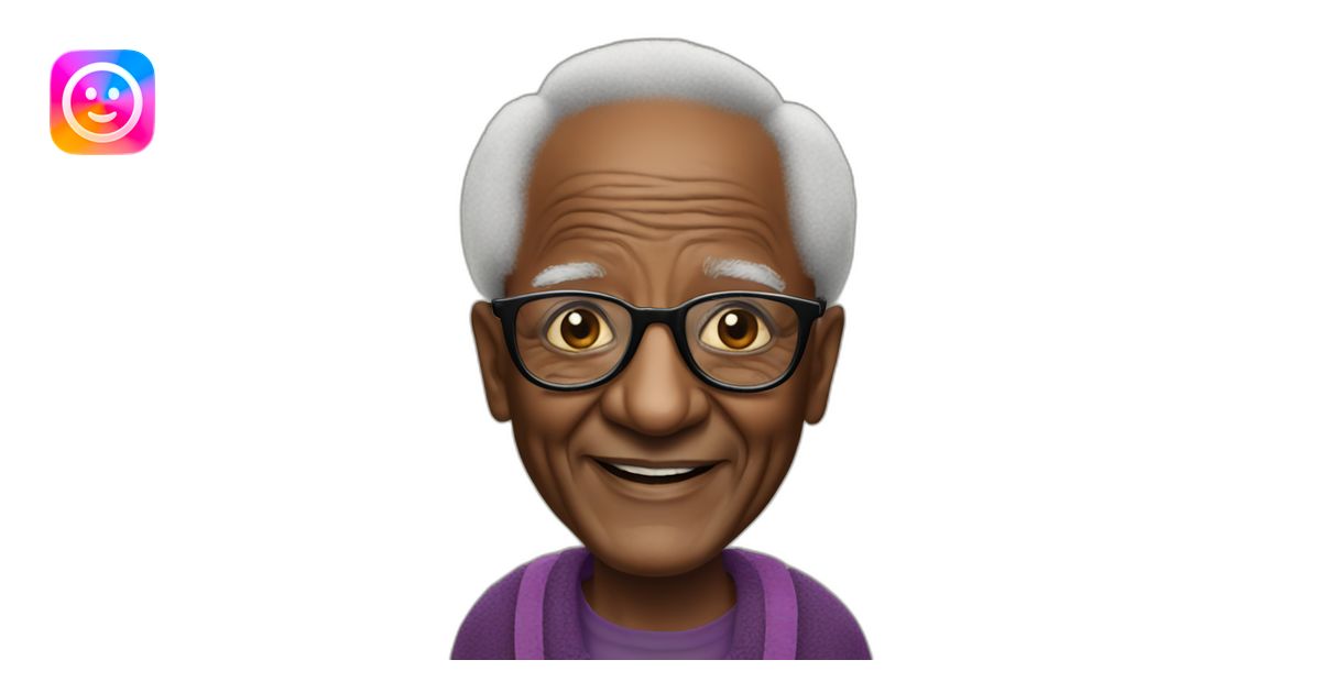 Desmond Tutu in a tutu emoji | AI Emoji Generator