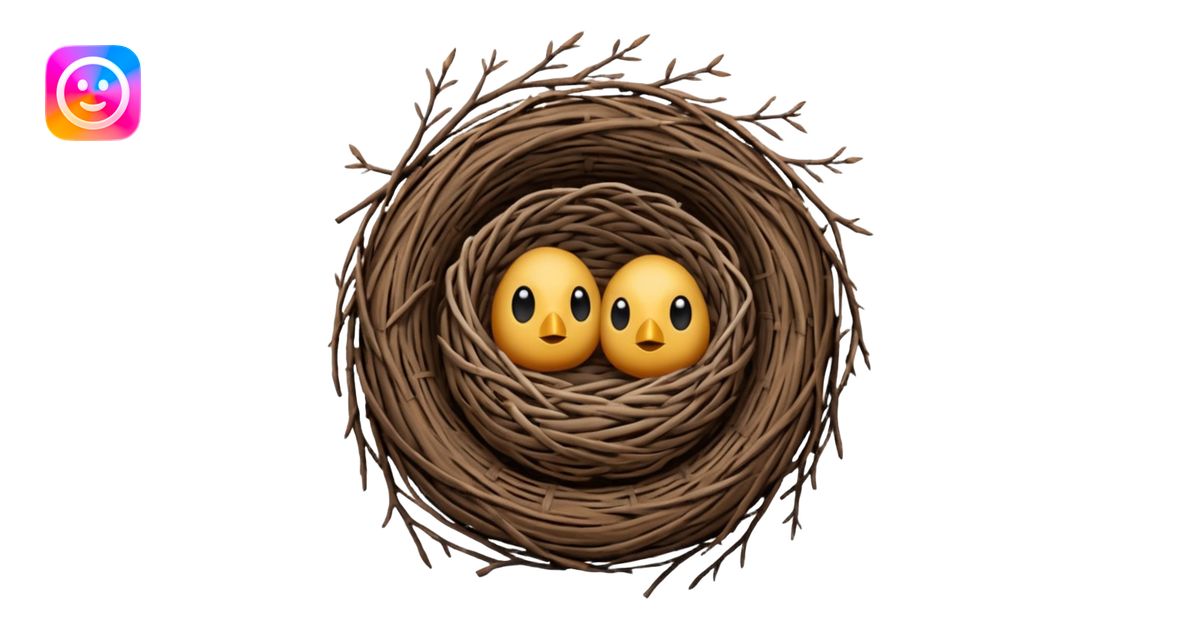 Empty Nest emoji | AI Emoji Generator