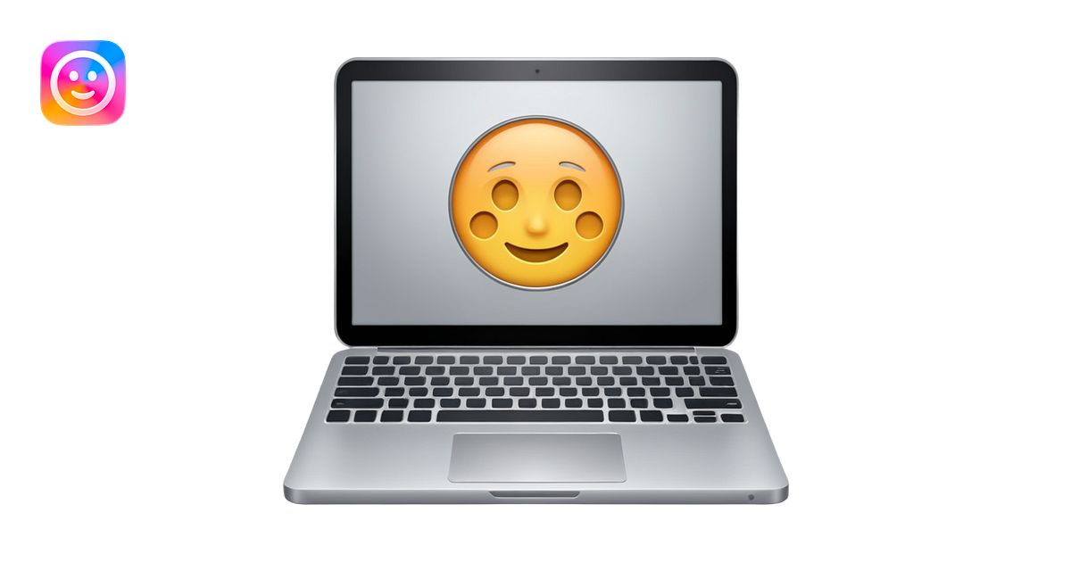 silver laptop emoji | AI Emoji Generator