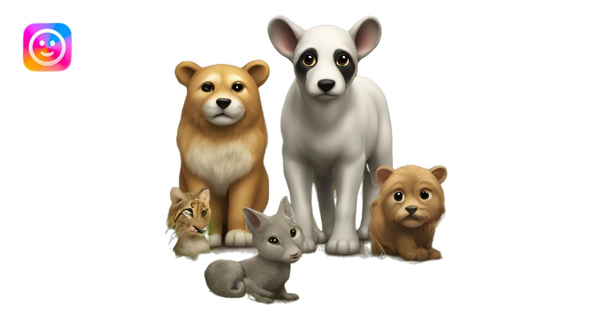 realistic outdoor animal scene emoji | AI Emoji Generator
