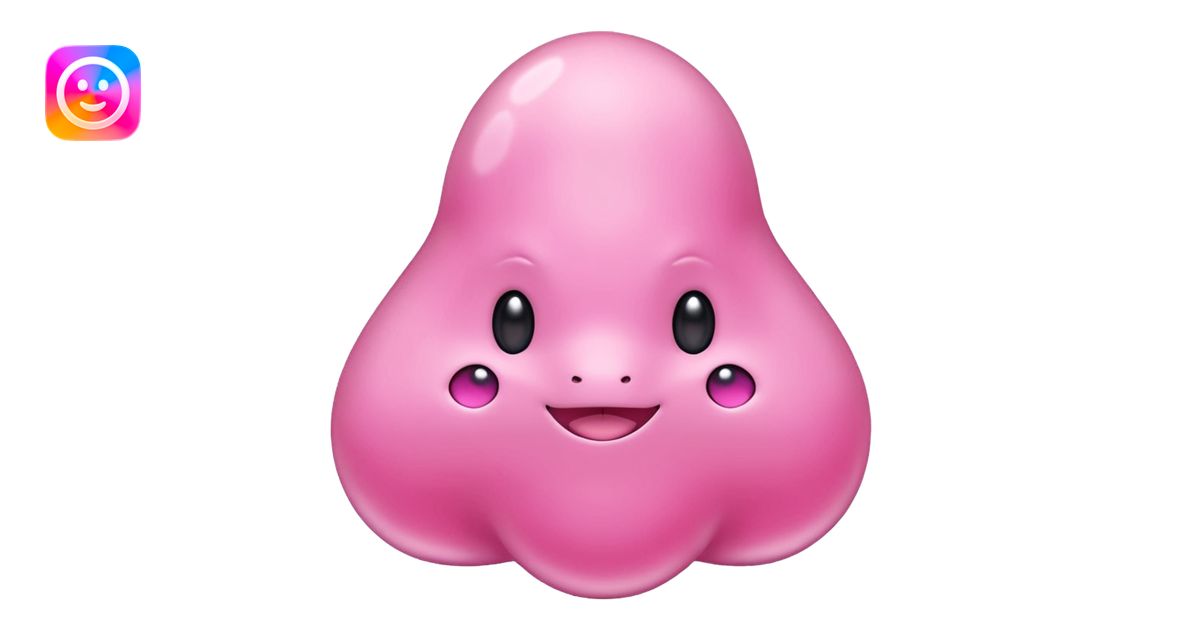Ditto-Pokémon emoji | AI Emoji Generator