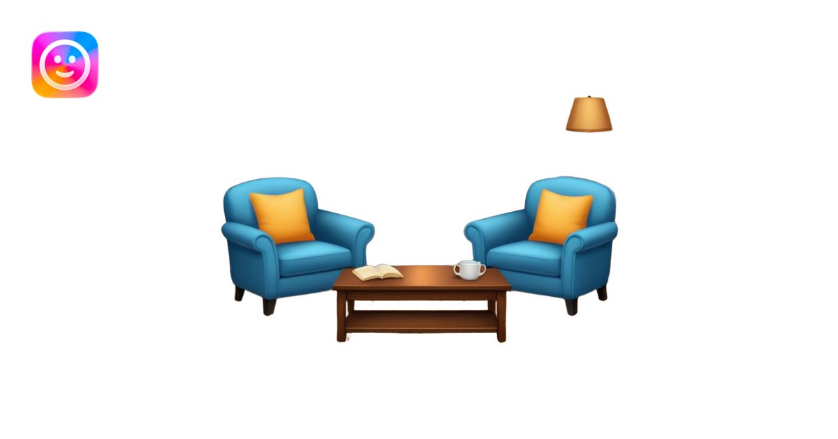Living room emoji | AI Emoji Generator