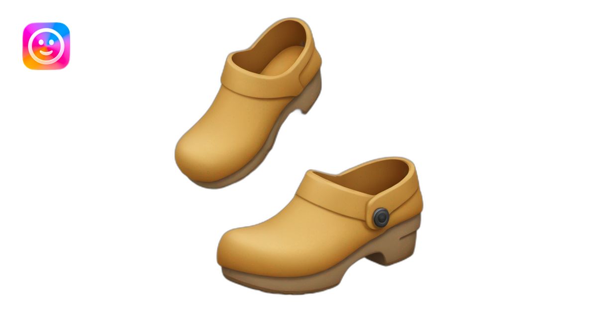 clogs emoji | AI Emoji Generator