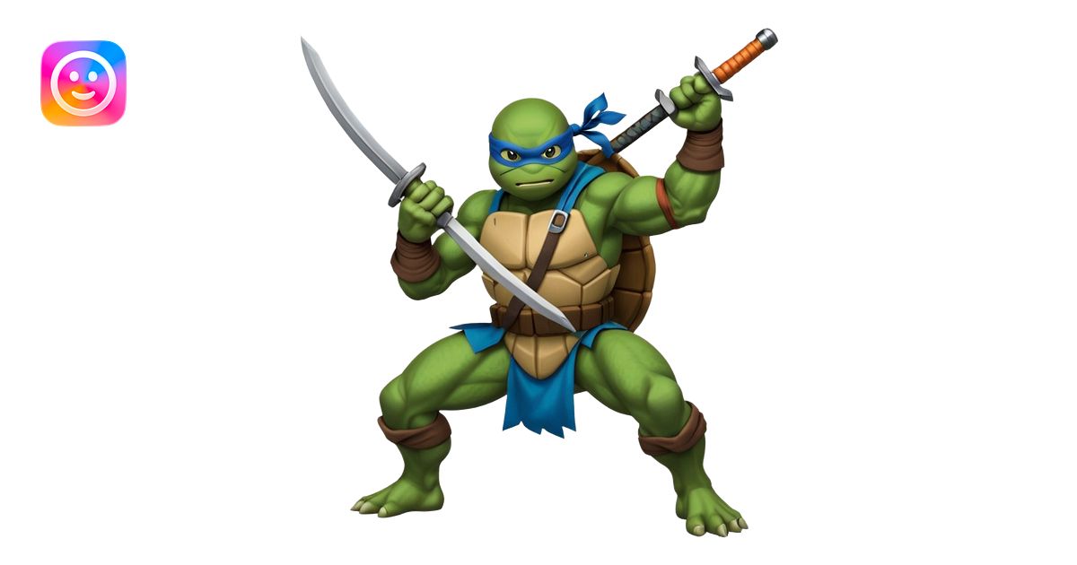 Teenage Mutant Ninja Turtles emoji | AI Emoji Generator