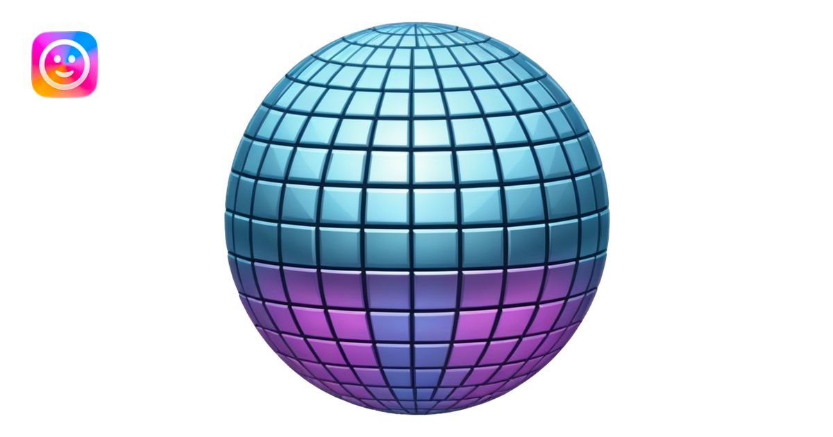 Bola de disco emoji | AI Emoji Generator