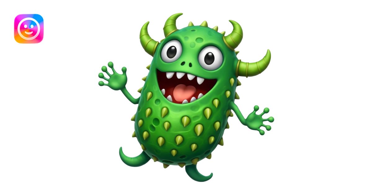 A floating monster that sings by pushing air through hollow chambers in ...