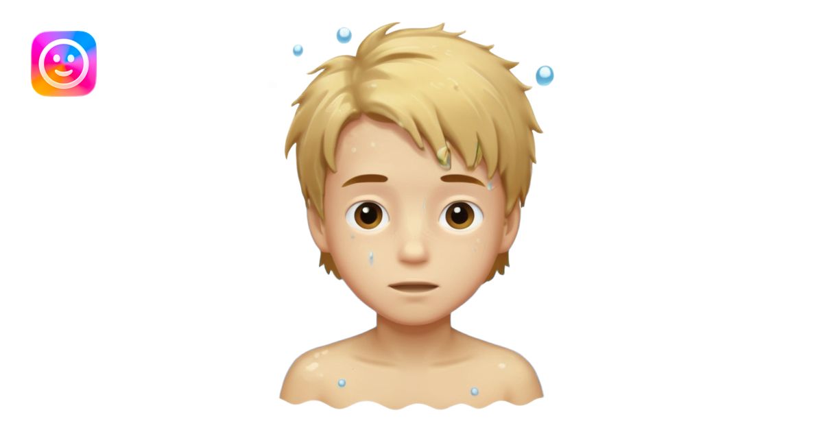 Underwater boy emoji | AI Emoji Generator