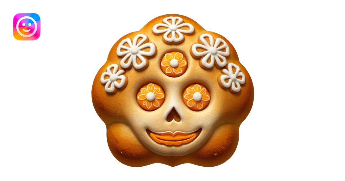 pan de muerto emoji | AI Emoji Generator