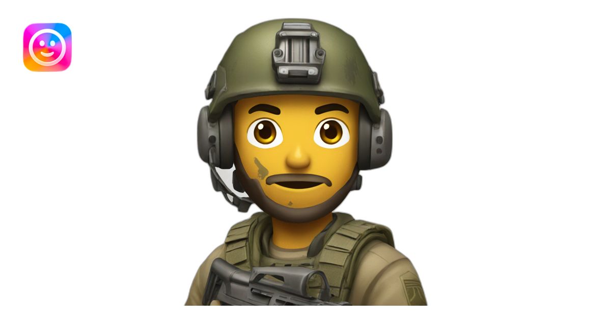 call of duty player emoji | AI Emoji Generator