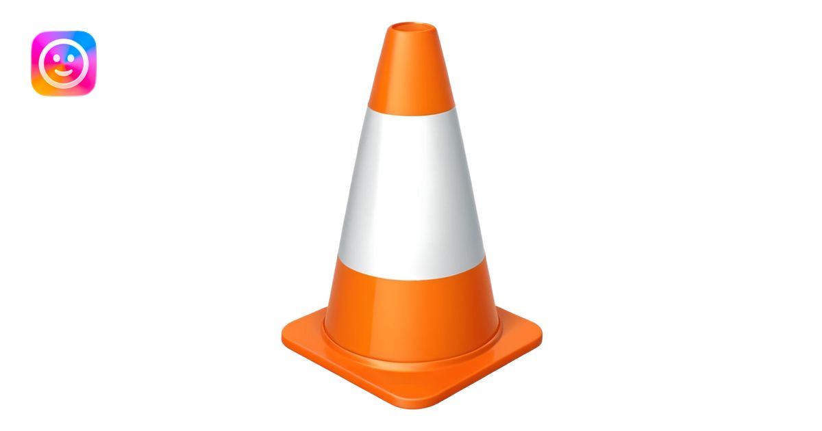 traffic cone emoji | AI Emoji Generator