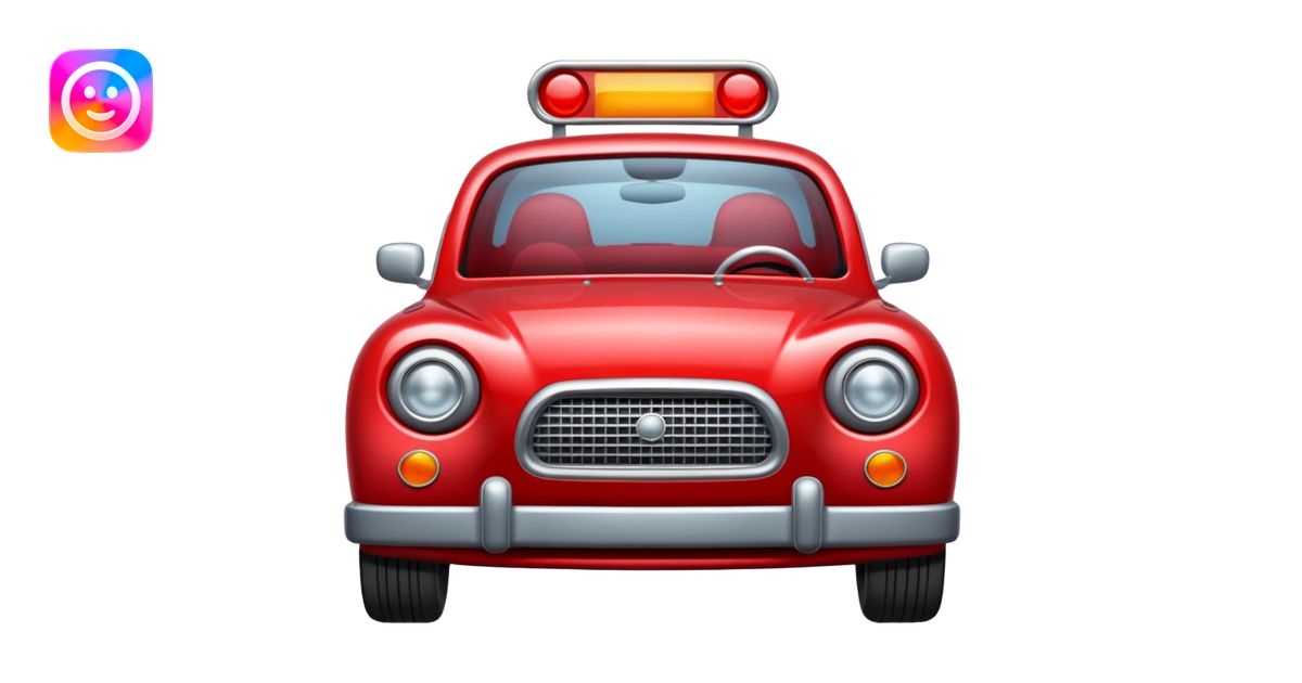 Car stopping emoji | AI Emoji Generator