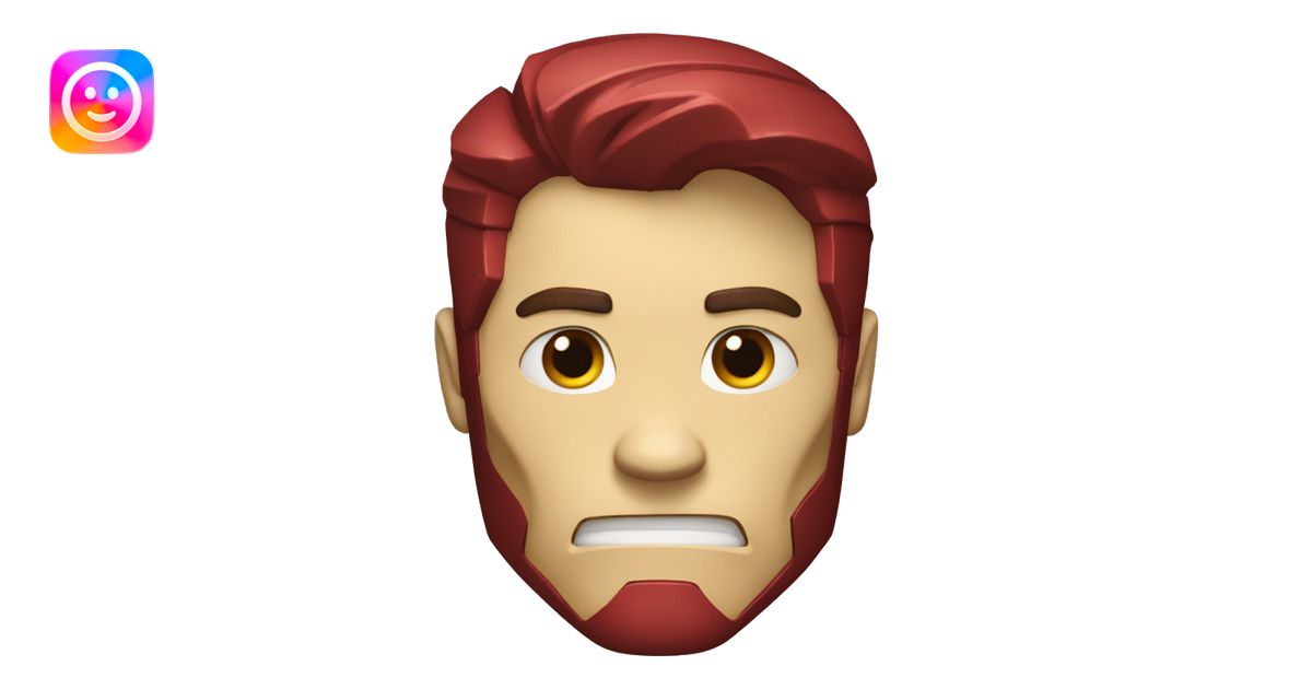 Iron Man with thumbs down emoji | AI Emoji Generator