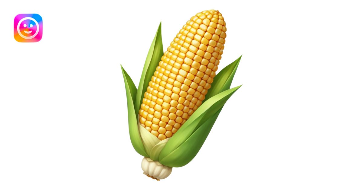corn cob grilling emoji | AI Emoji Generator