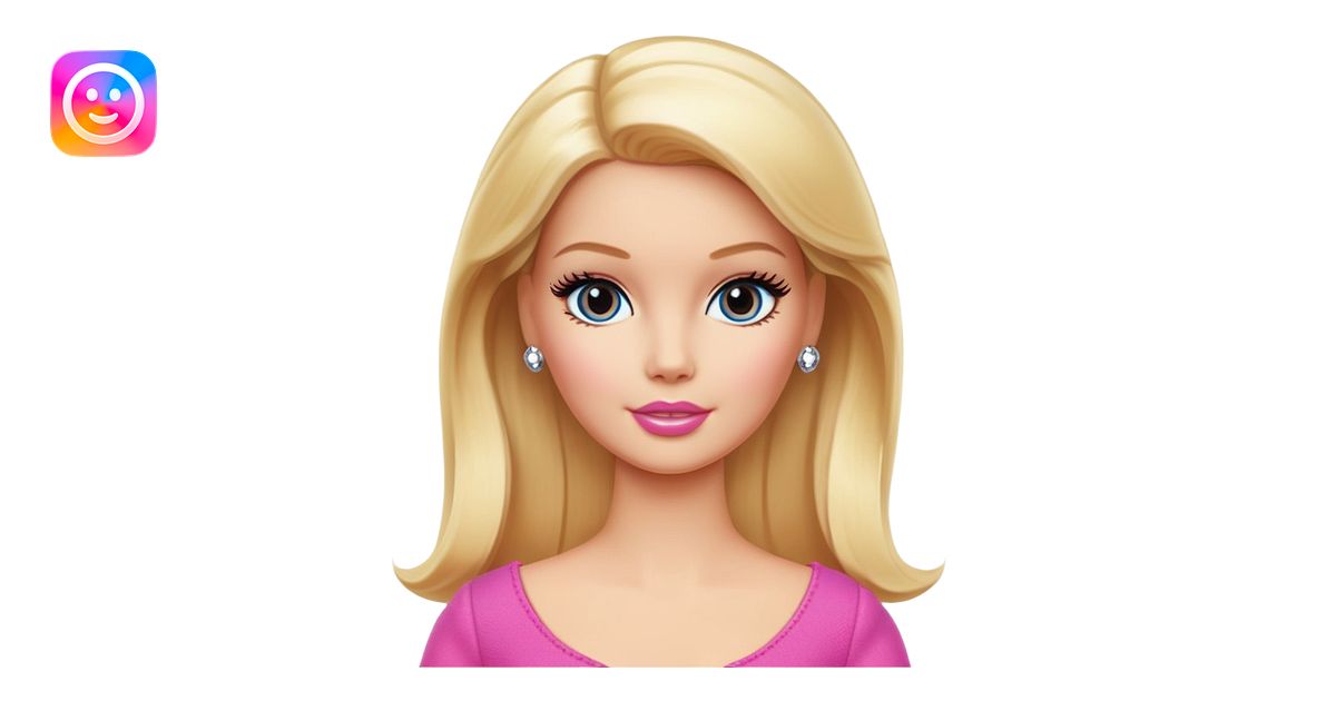 Barbie style emoji | AI Emoji Generator