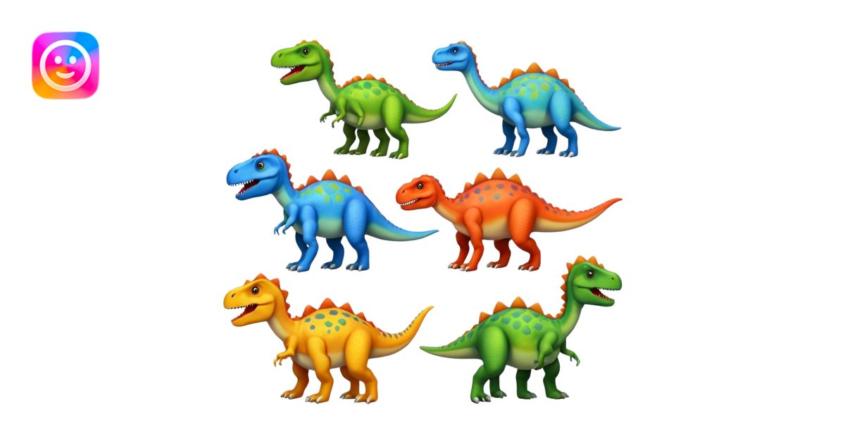 Dinosaurs emoji | AI Emoji Generator