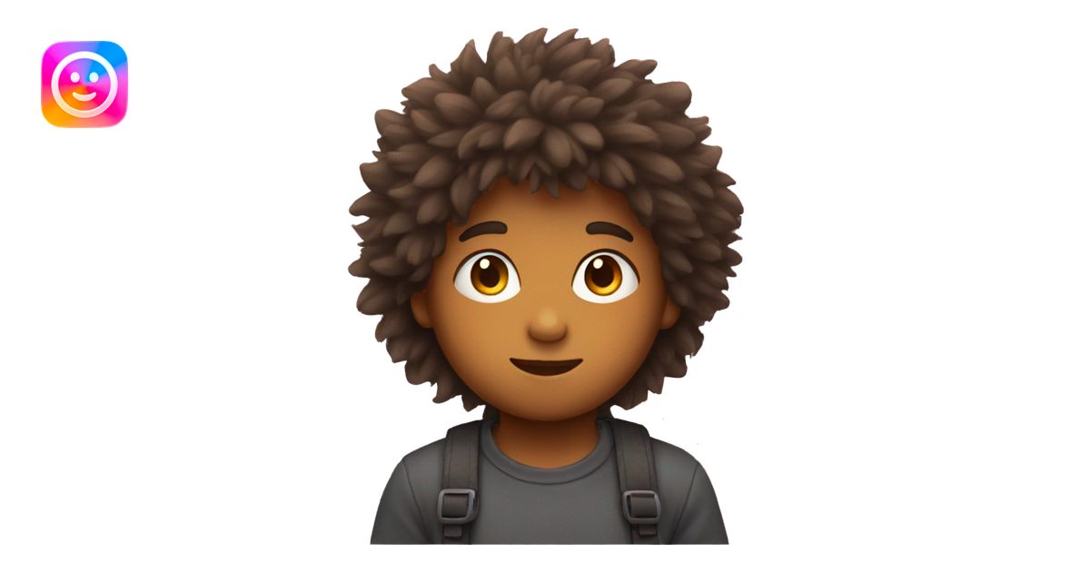 fluffy children emoji | AI Emoji Generator