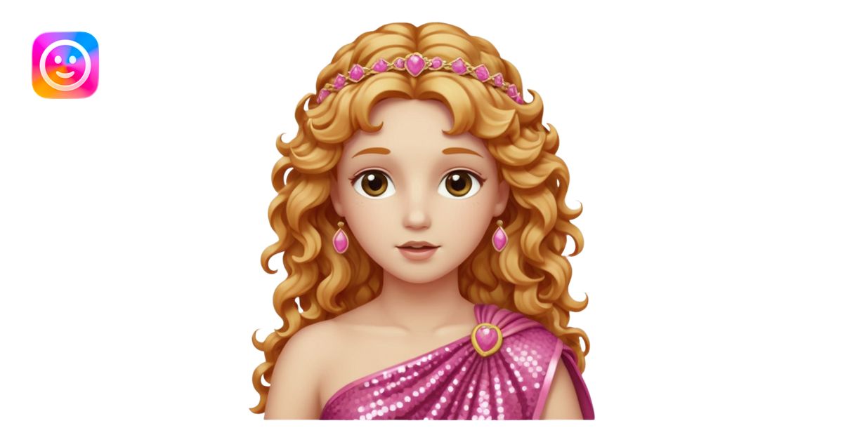 Venus, Goddess of Love from Roman Deities with long strawberry blonde ...