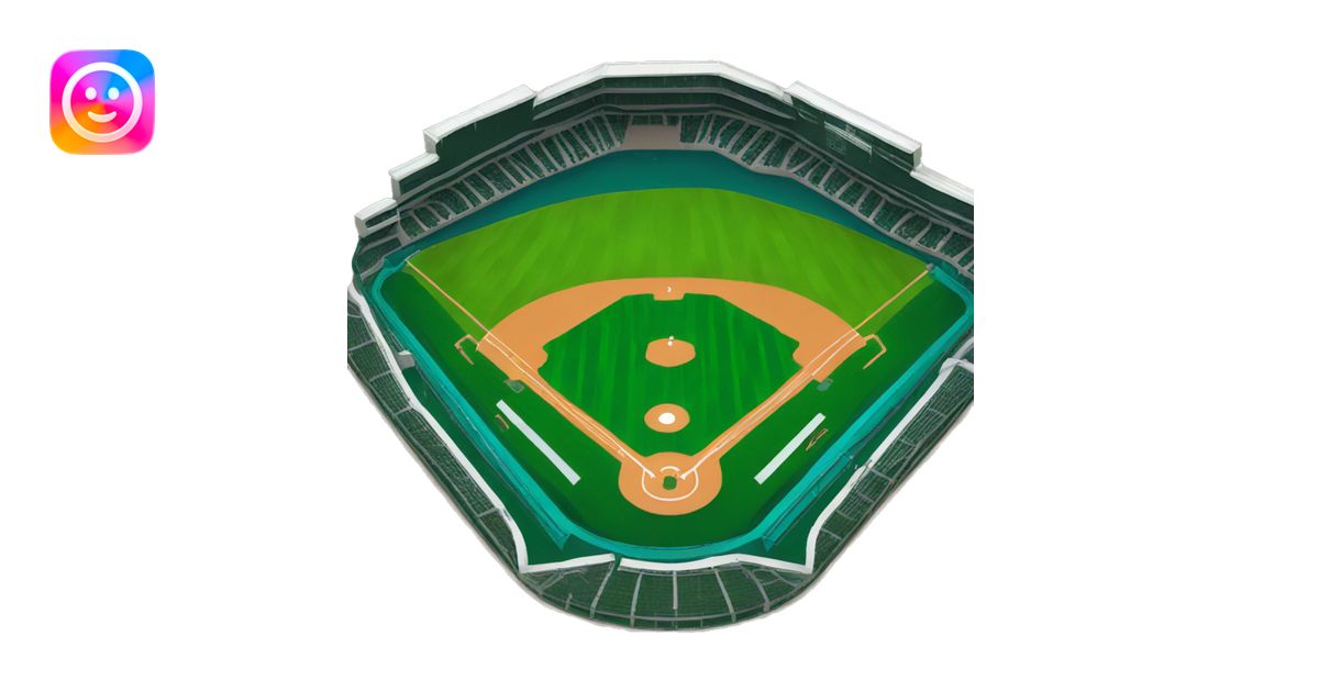 baseball field emoji | AI Emoji Generator