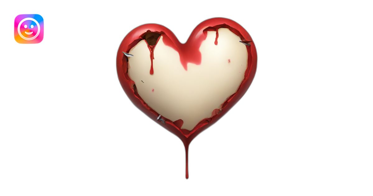 bullet wounded heart emoji | AI Emoji Generator