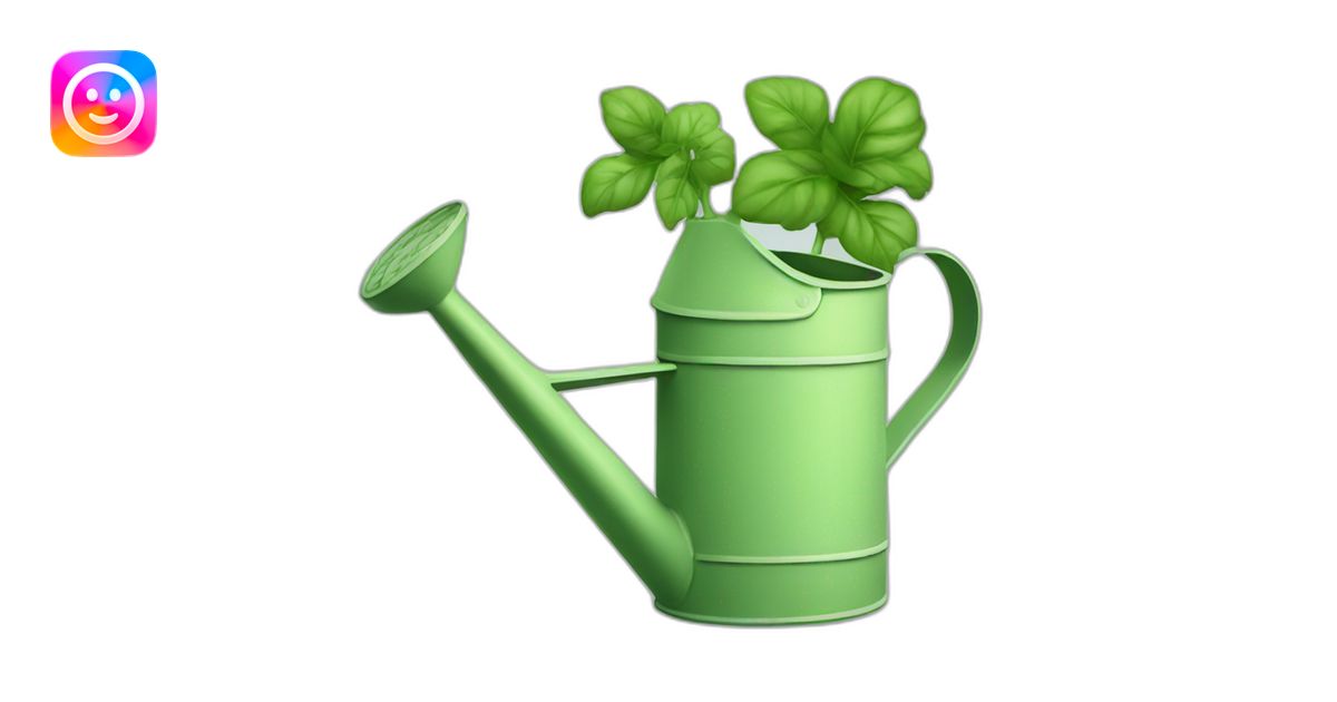 Watering can emoji | AI Emoji Generator
