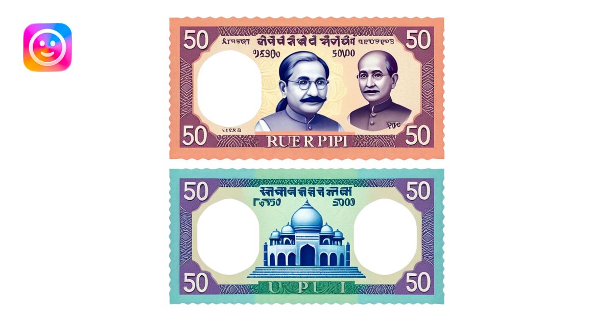 Indian 50p rs note emoji | AI Emoji Generator