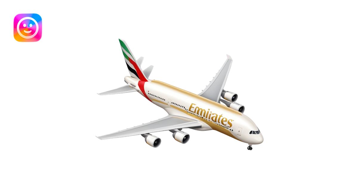 Emirates airlines emoji | AI Emoji Generator