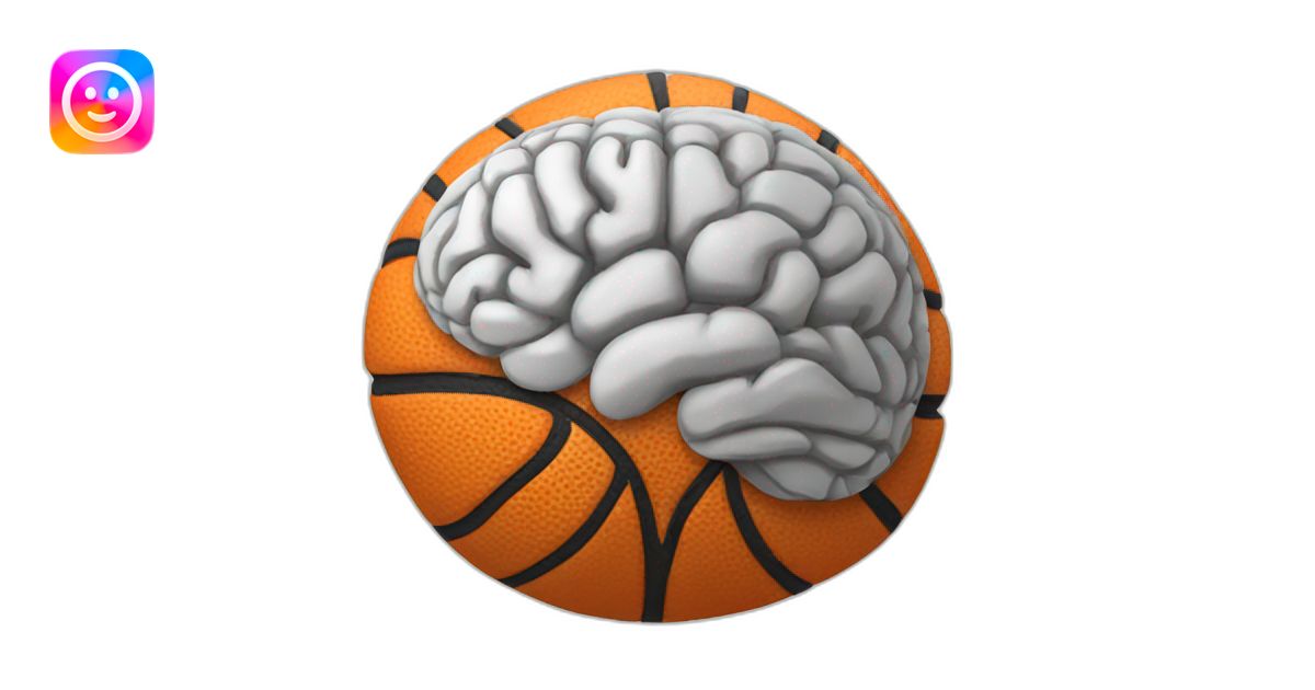 basketball brain emoji | AI Emoji Generator