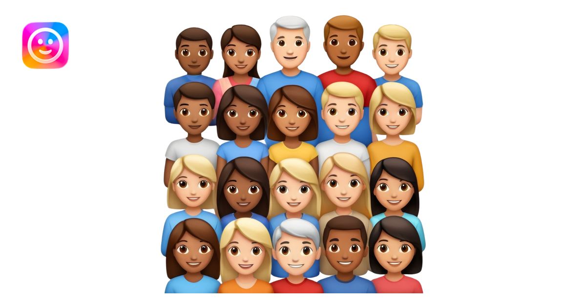 group of people emoji | AI Emoji Generator