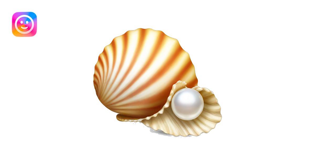 shell with pearl emoji | AI Emoji Generator