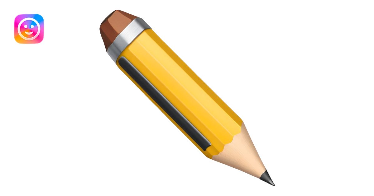 Emoji pencil writing emoji | AI Emoji Generator