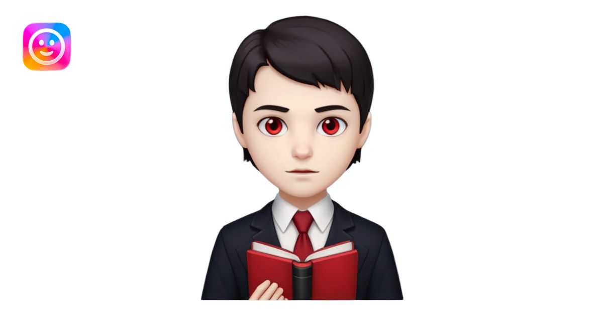 { "type": "human", "look": "young vampire student, tidy uniform, tie ...