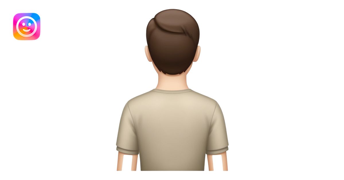 person standing view from the back emoji | AI Emoji Generator