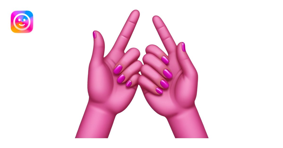 Pinky promise emoji emoji | AI Emoji Generator