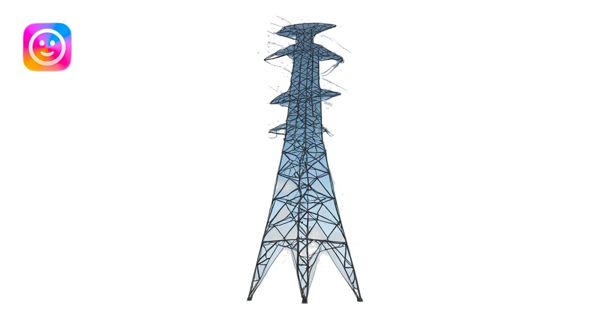 electricity pylon small emoji | AI Emoji Generator