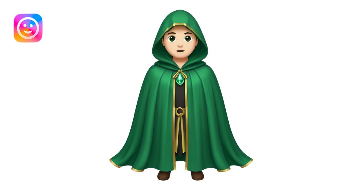 cloak of legend Emoji fantasy pixel art style emoji | AI Emoji Generator